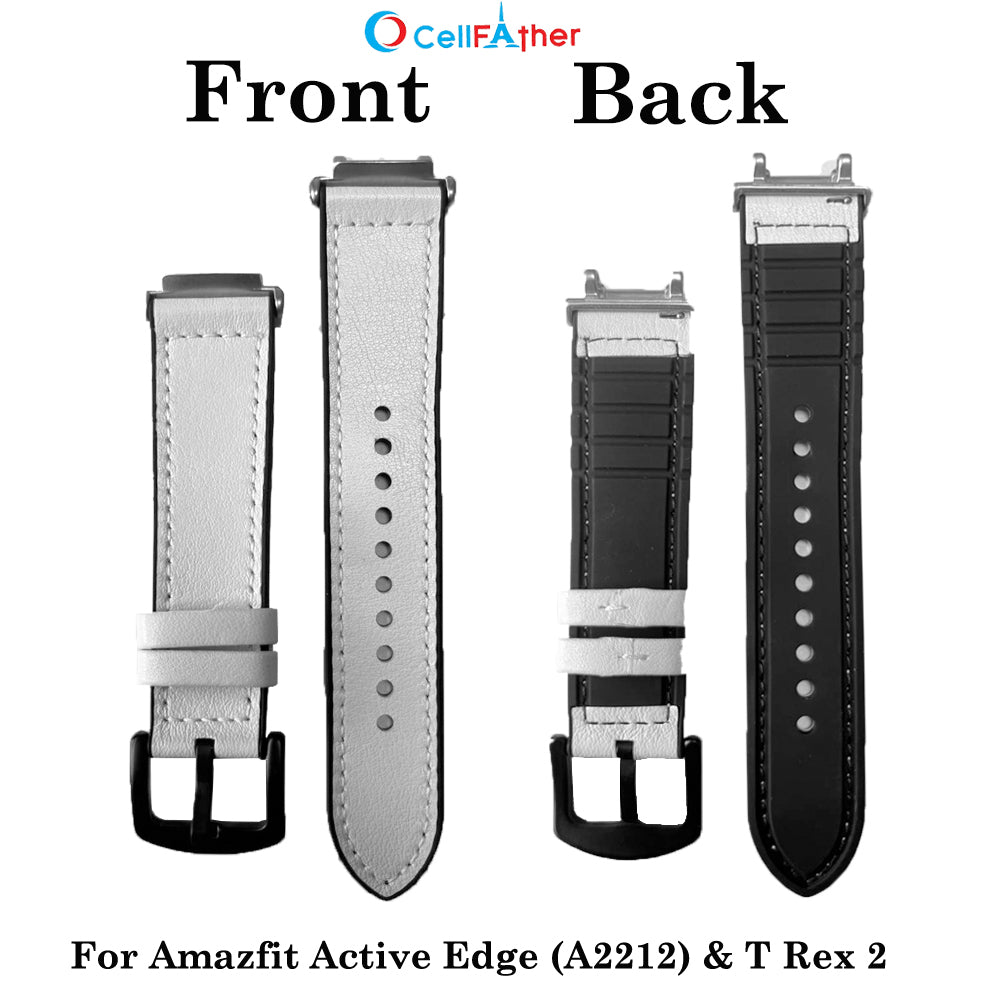Amazfit Active Edge A2212 straps leather new design straps – CellFAther