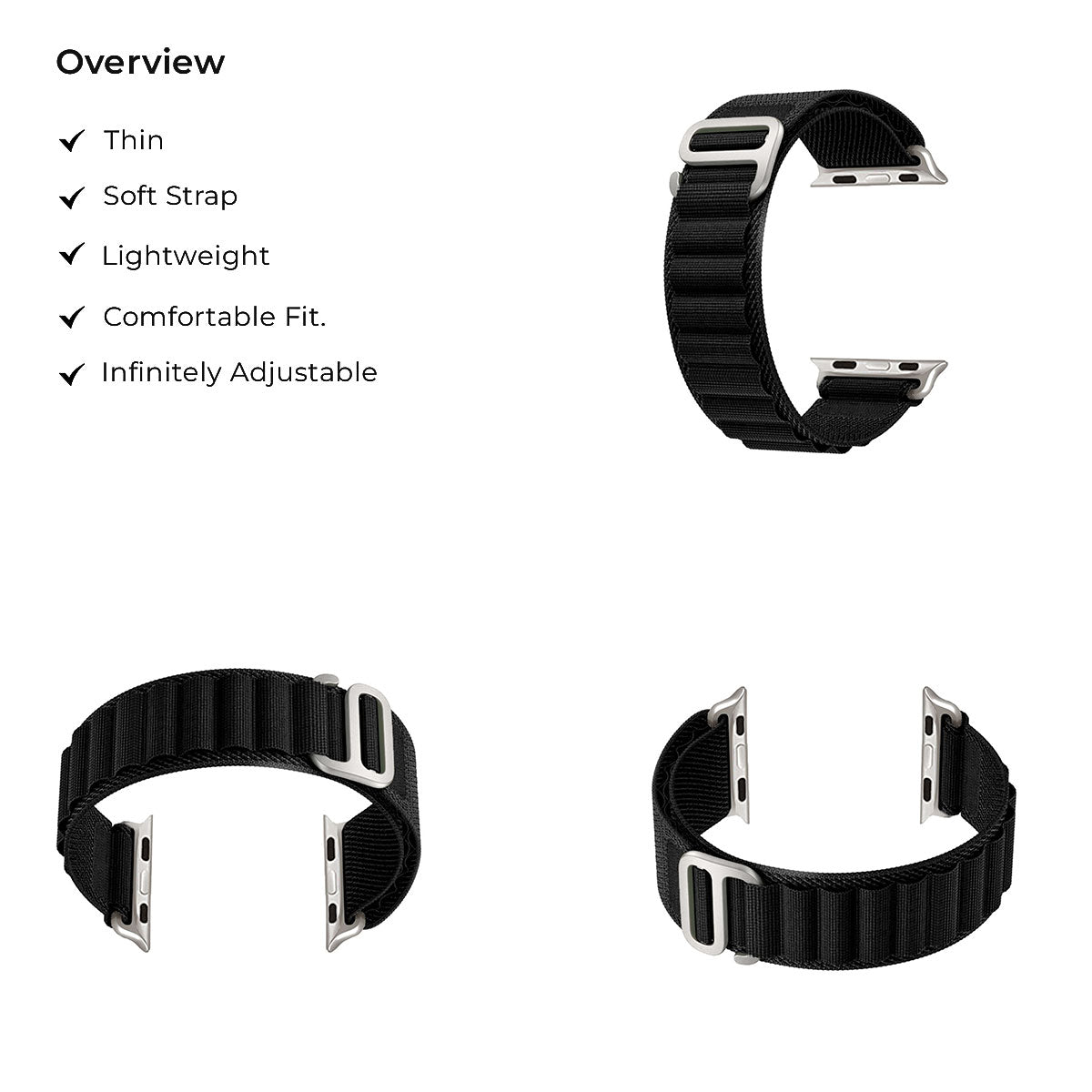 Alpine Loop Band Straps For Apple iWatch 45mm 49mm – CellFAther